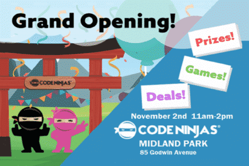 Grand Opening Celebration Code Ninjas