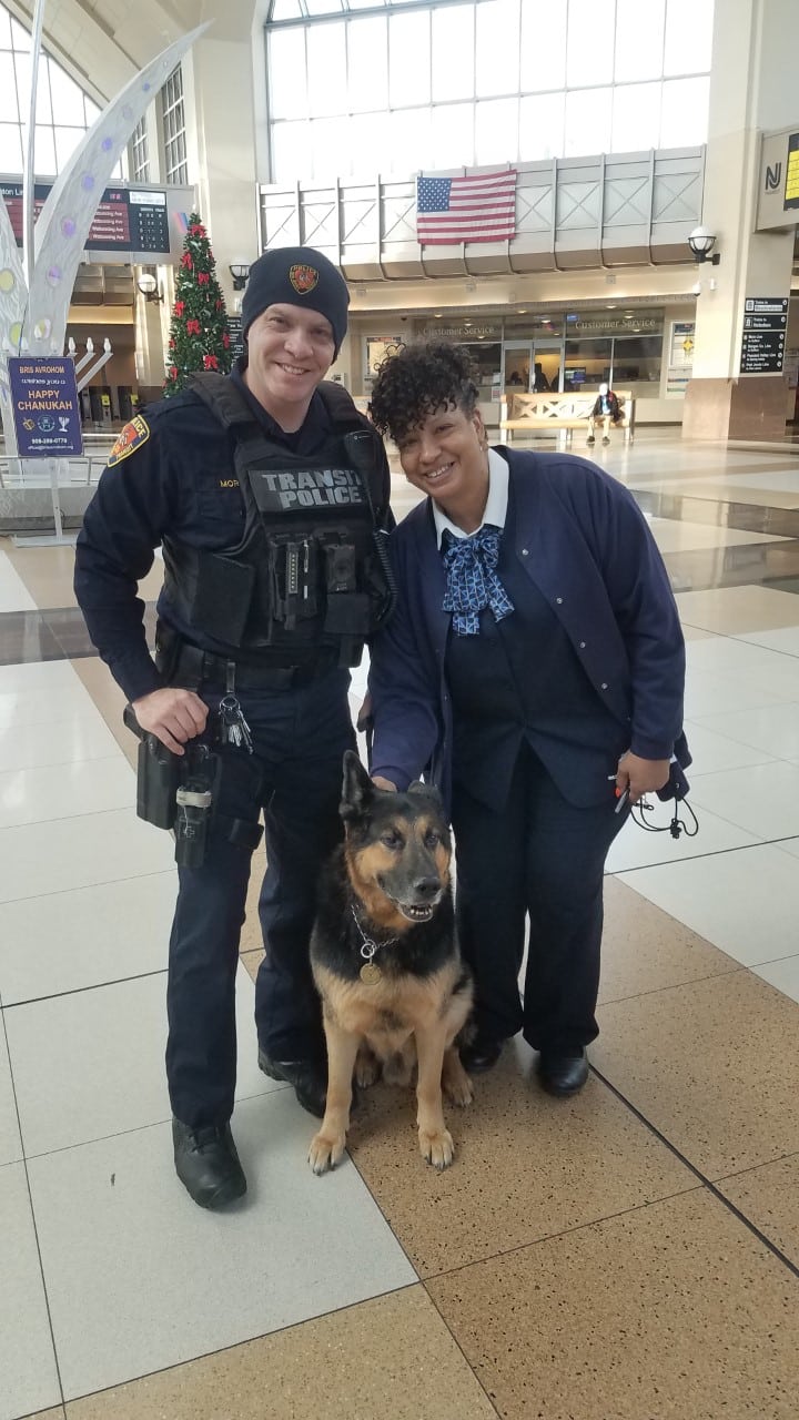 NJ Transit Police K9 Buddy Retires after 11 years on the Force