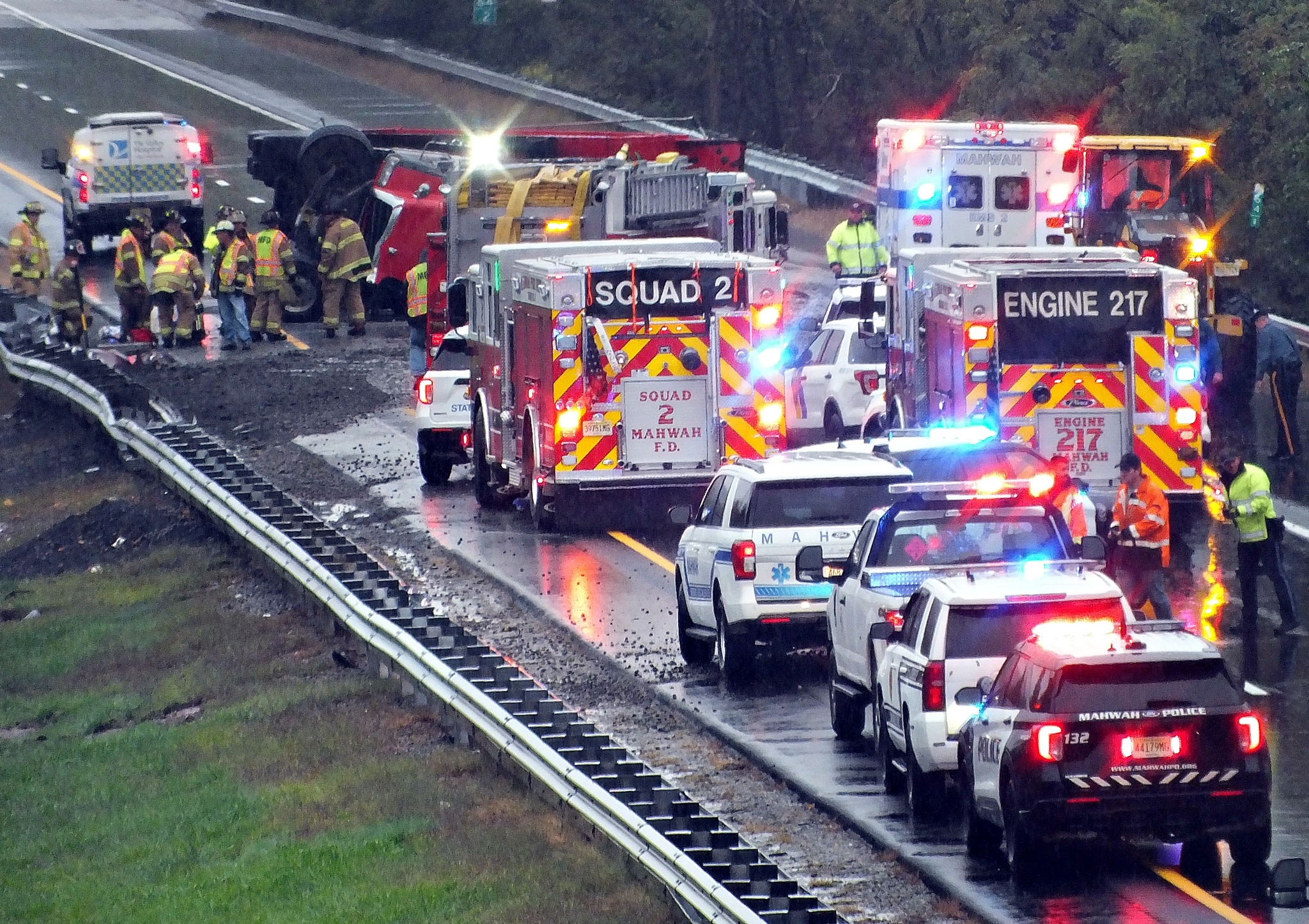NJ State Police Investigating Wednesday Morning Accident On Route 287 NJ State Police Investigating Wednesday Morning Accident On Route 287