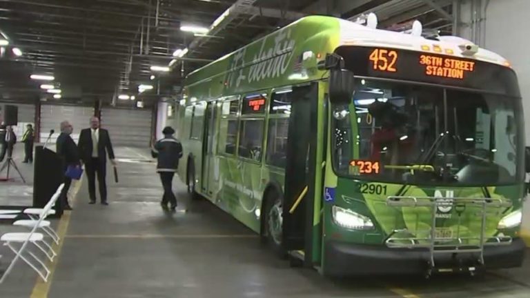 NJ TRANSIT INTRODUCES AGENCY’S FIRST BATTERY ELECTRIC BUS