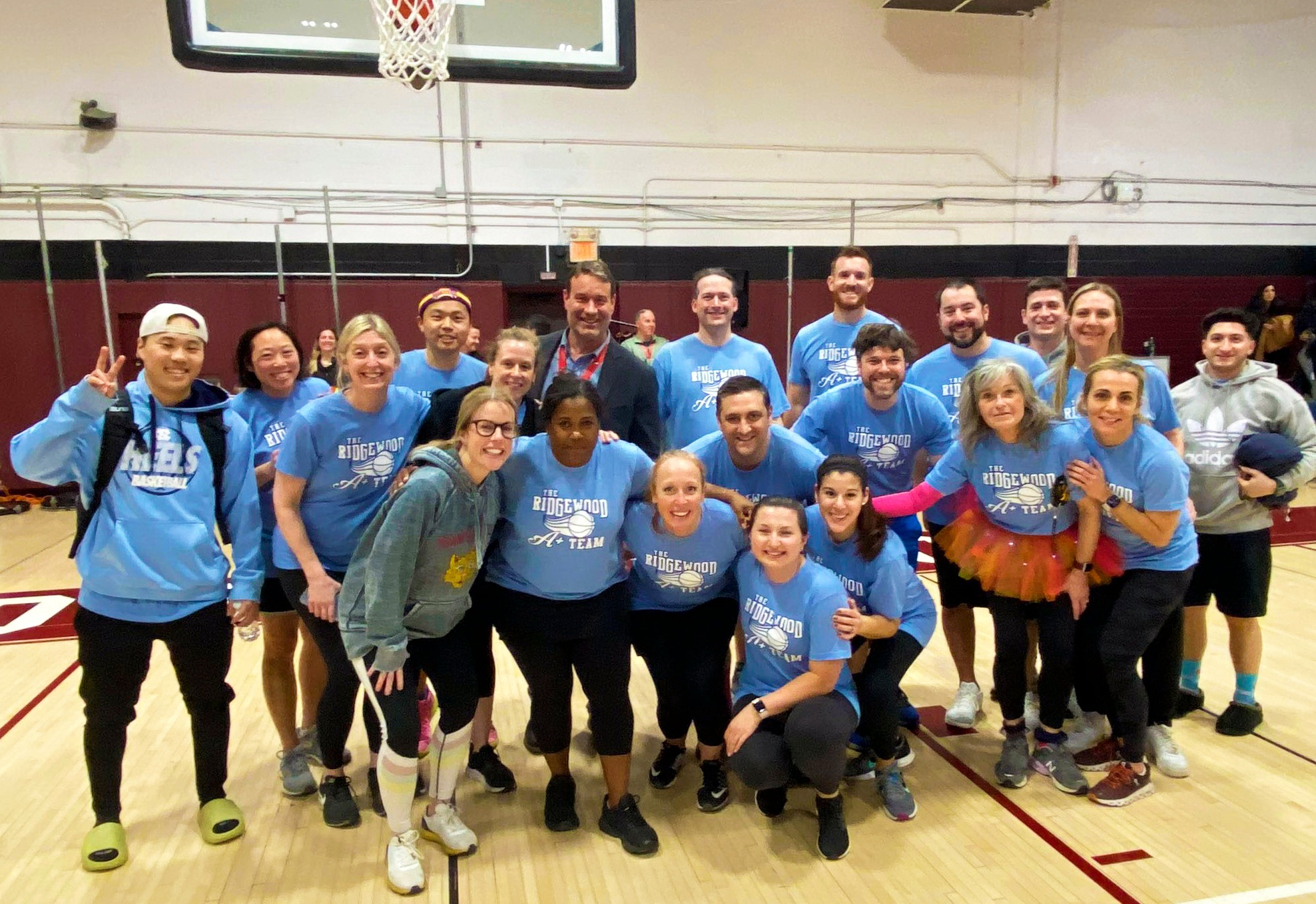 The Harlem Wizards Took on the Ridgewood A+ Team Infront of a Sellout Crowd