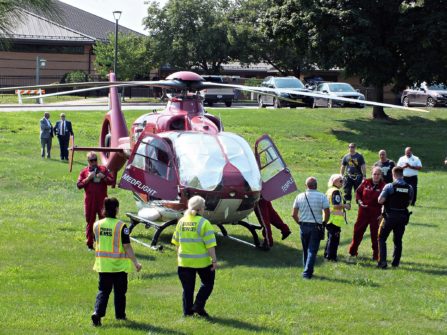 Patient MedEvaced from Paramus Veterans Home to Temple University ...