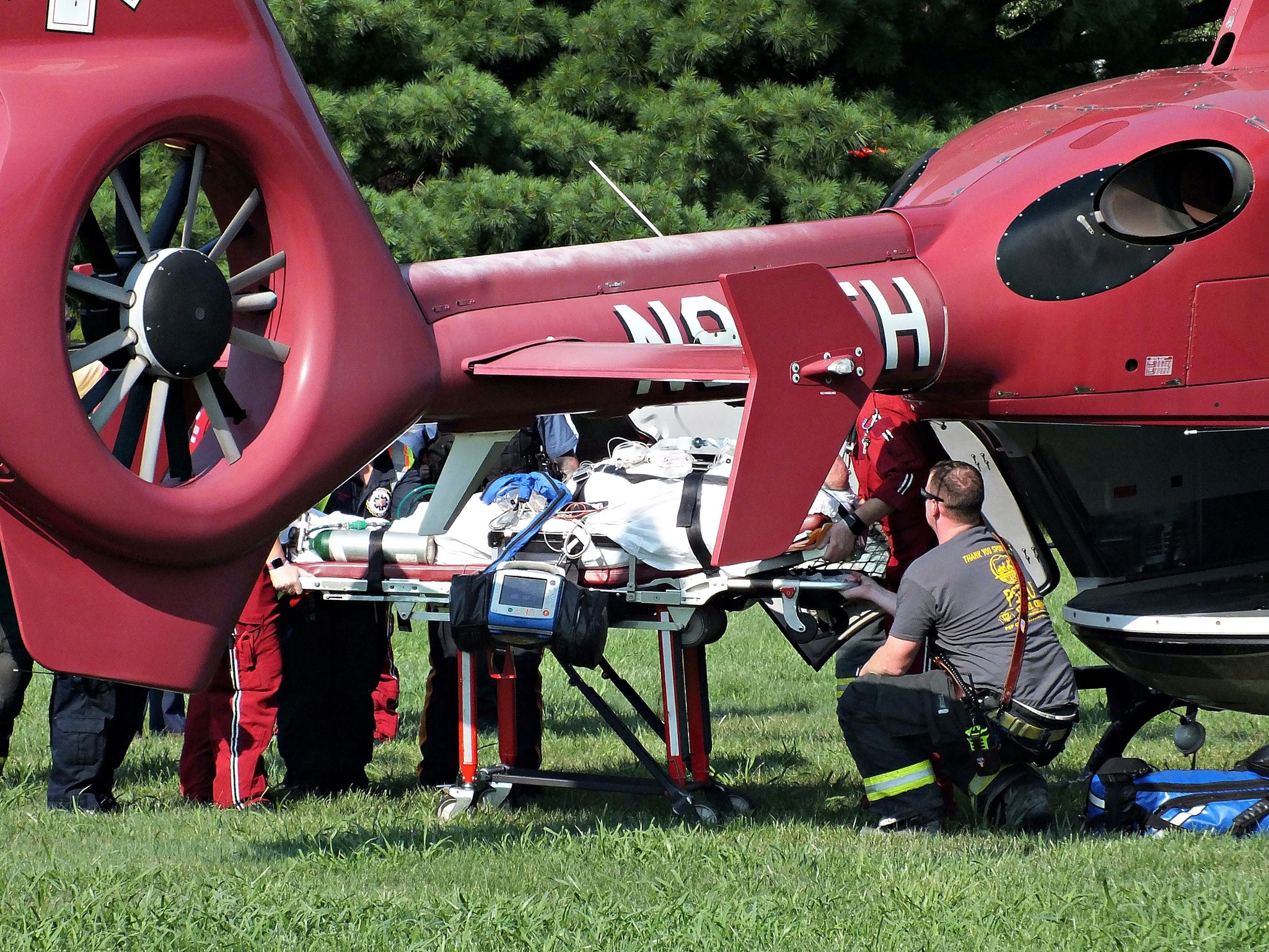 Patient MedEvaced from Paramus Veterans Home to Temple University ...