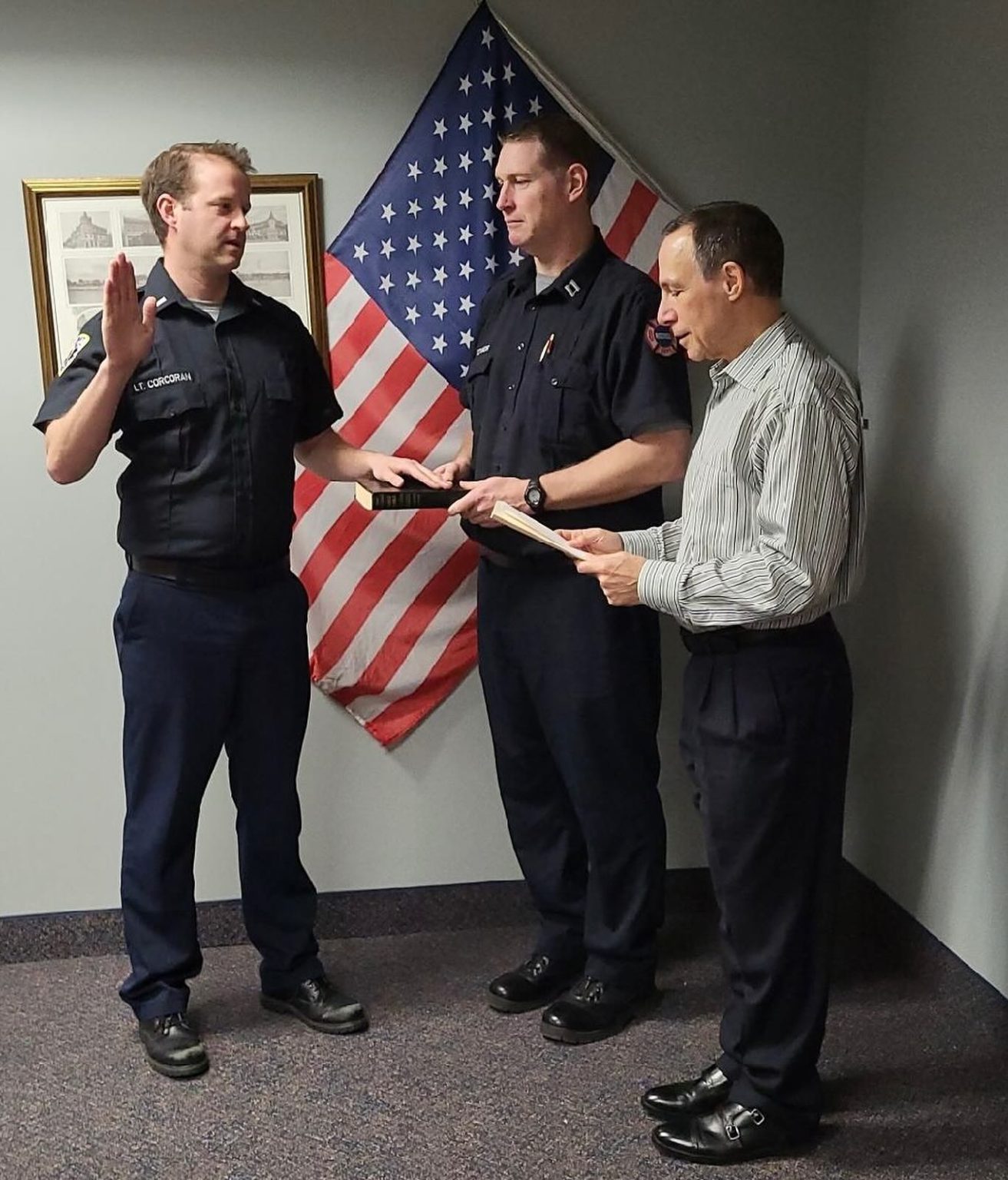 Ridgewood Firefighter Promoted to Lieutenant