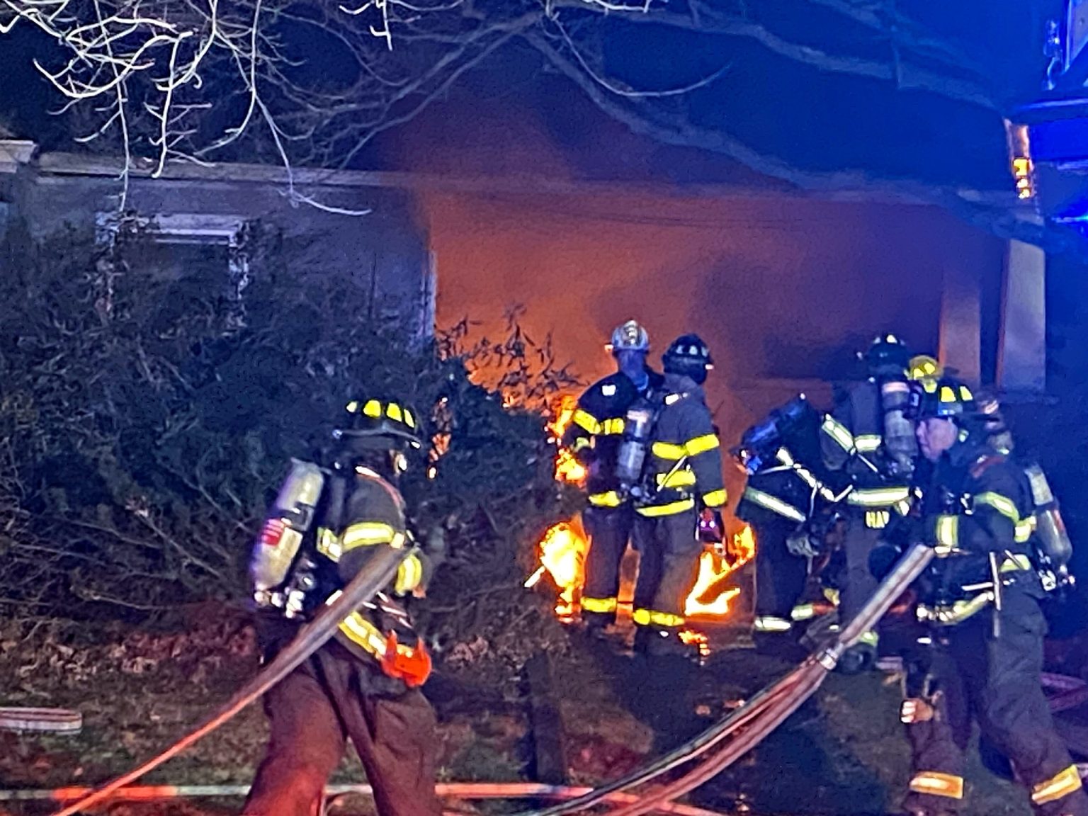 Firefighters Rescue Unconscious Victim from Glen Rock House Fire