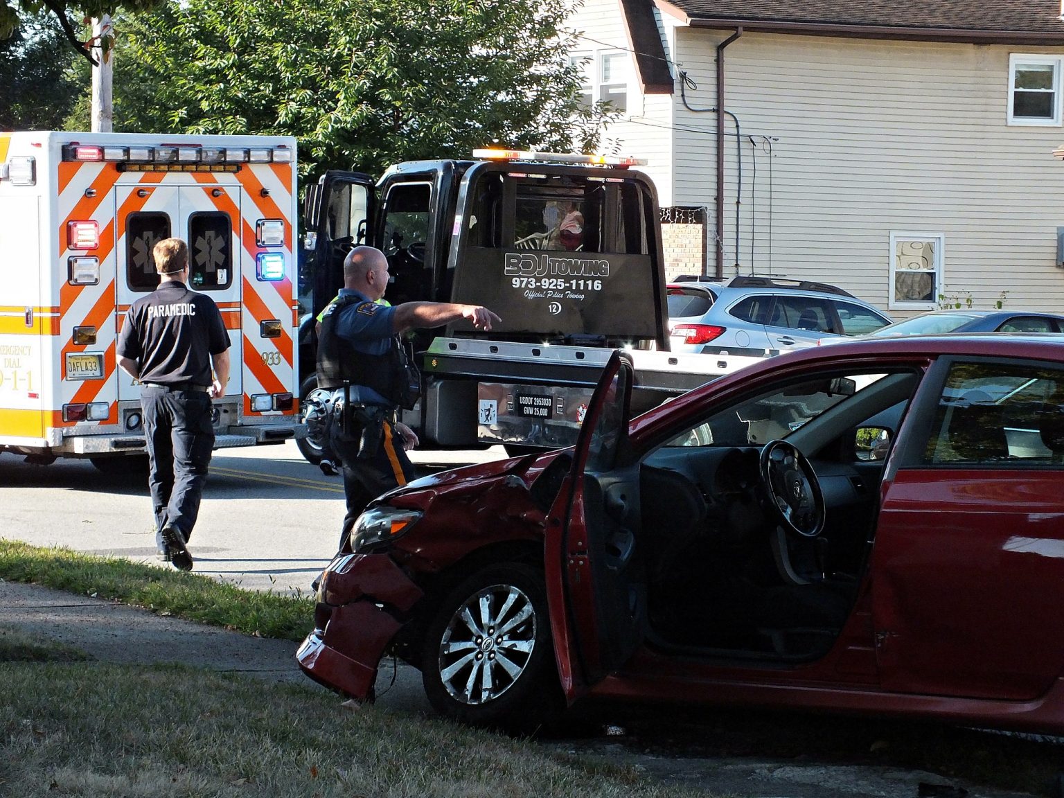 Fair Lawn Crash Sends Two to Hospital After Violent Collision at ...