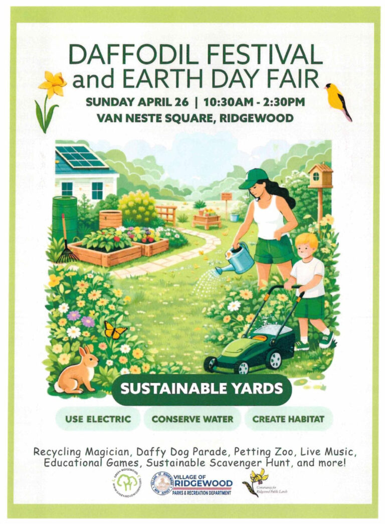 Celebrate Spring in Ridgewood: Daffodil Festival & Earth Day Fair 2026